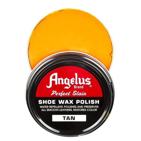 Angelus Tan Shoe Wax | Shoe Shine and Restoration – Angelus Shoe Polish