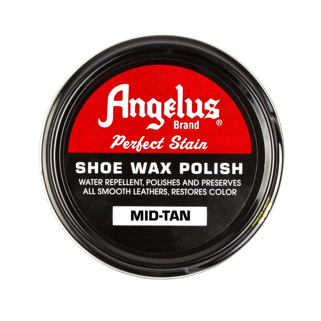 Angelus Mid-Tan Shoe Wax Polish | Shoe Shine – Angelus Shoe Polish