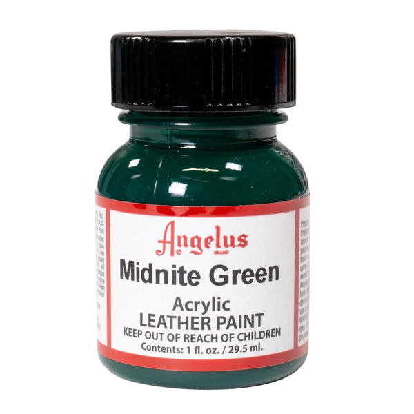 Angelus Midnight Green Paint | Leather Paints – Angelus Shoe Polish
