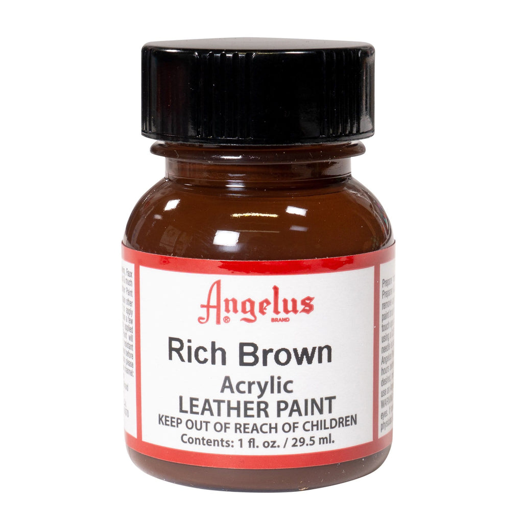 Angelus Rich Brown Paint | Leather Paint – Angelus Shoe Polish