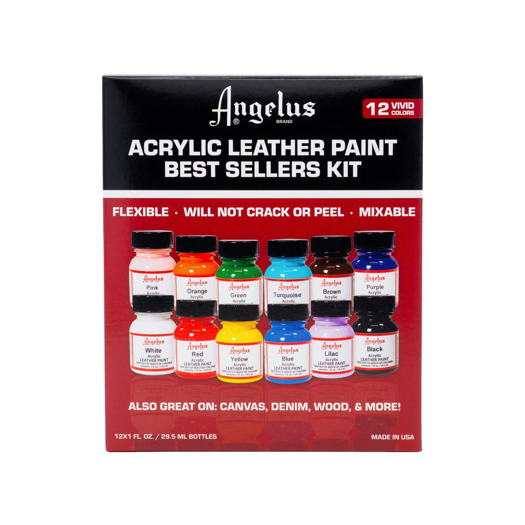 Angelus Acrylic Leather Paint - Best Sellers Kit | Paint Set – Angelus ...