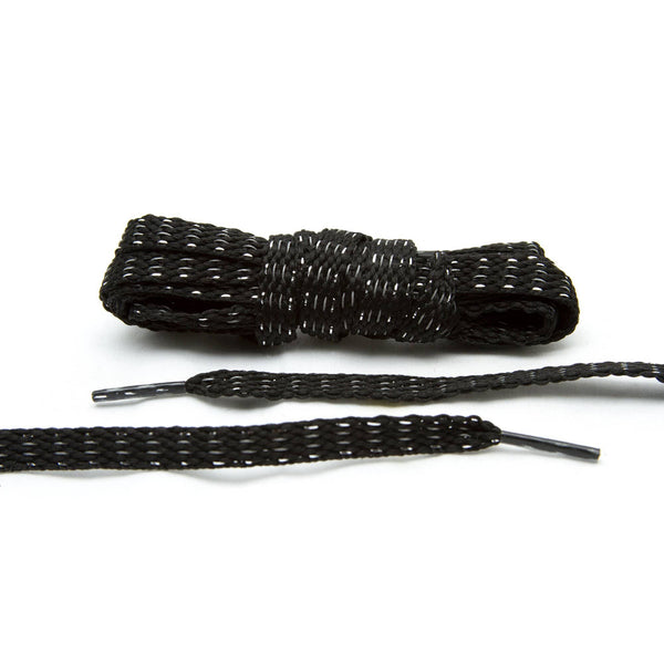 Black Reflective Shoe Laces | Jordan Shoe Laces | Shoe Laces – Angelus ...