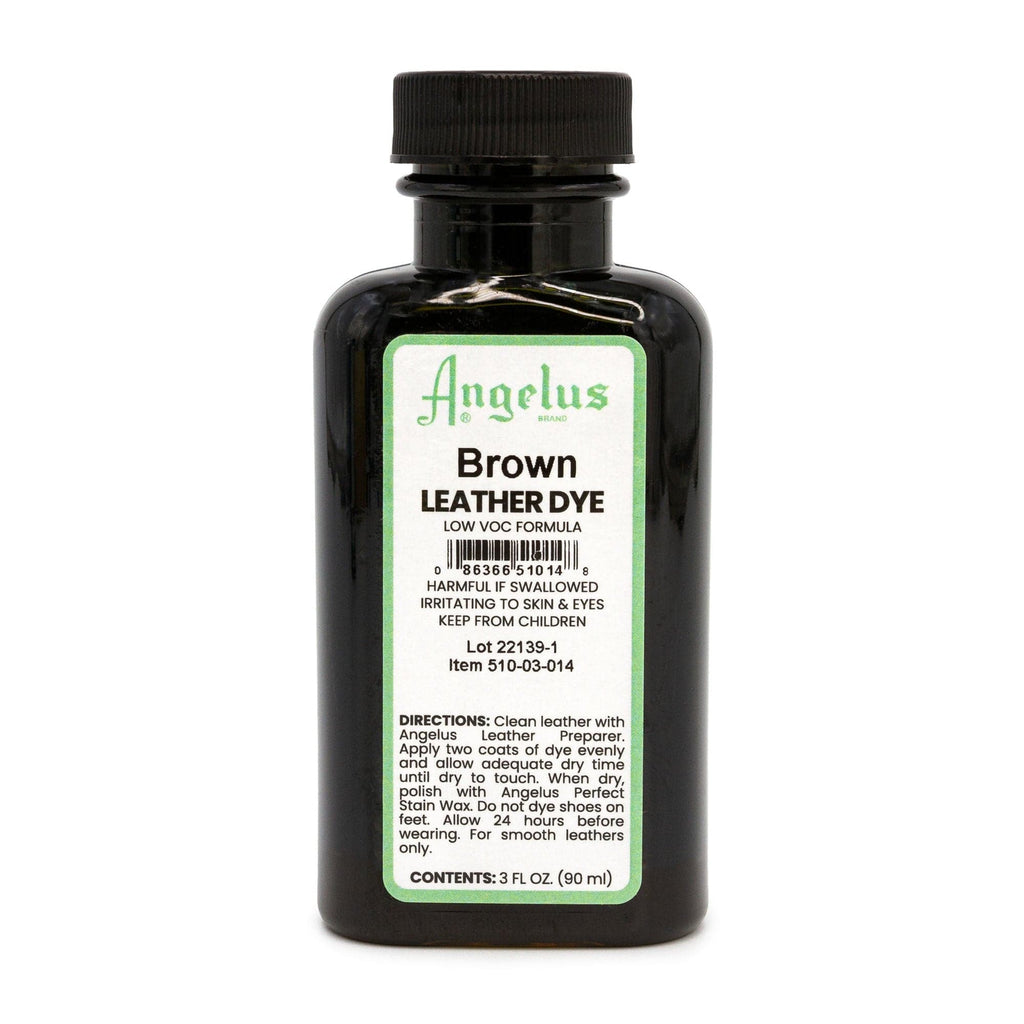 Brown Low VOC Leather Dye – Angelus Shoe Polish