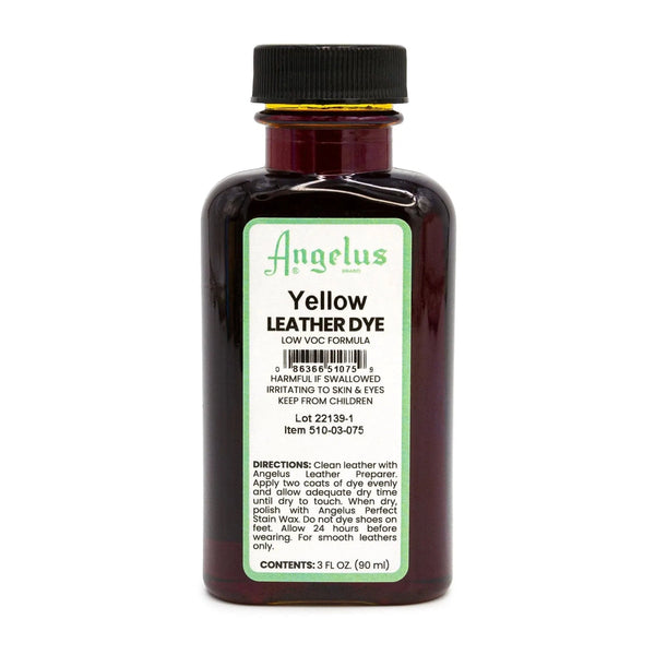 Yellow Low VOC Leather Dye – Angelus Shoe Polish