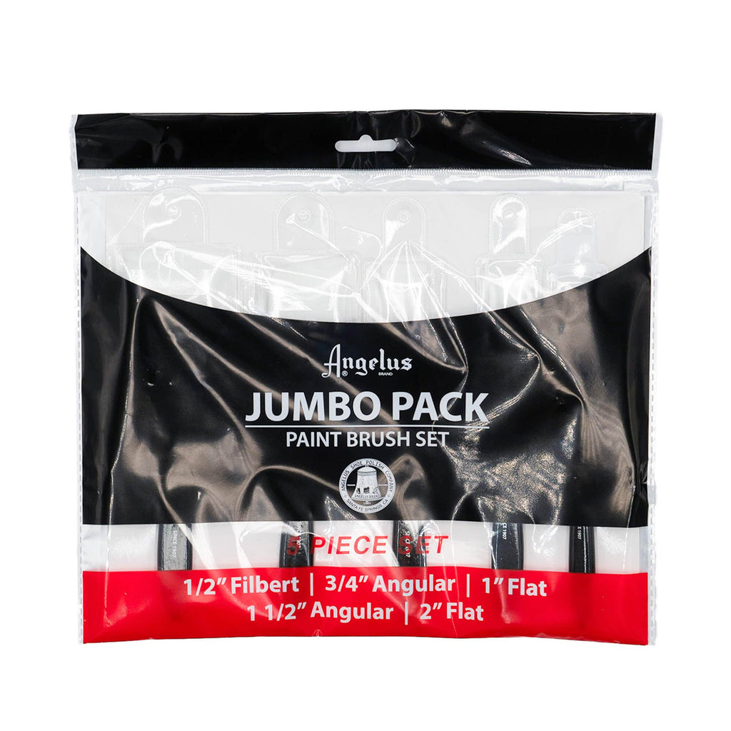 Angelus Jumbo Paint Brush Set | Paint Supplies – Angelus Shoe Polish
