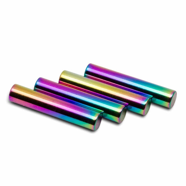 Neo Chrome Cylinder Metal Plated Aglets | Yeezy Laces Shoe Aglets ...