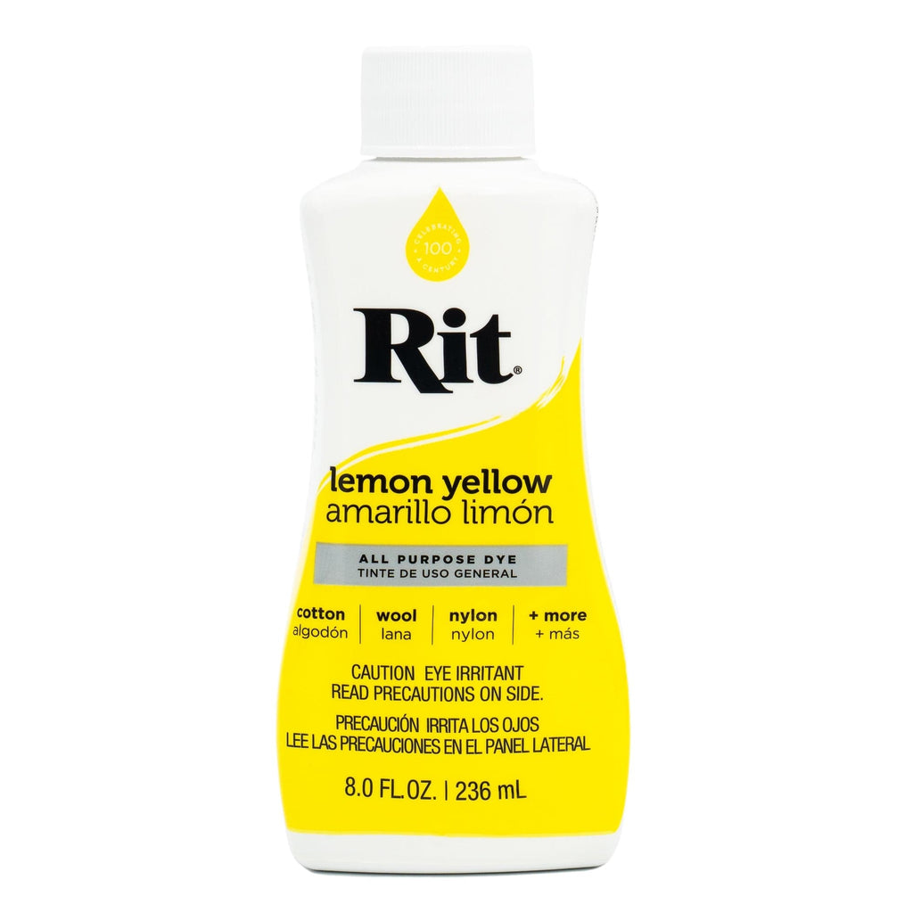 RIT All-Purpose Dye - Lemon Yellow – Angelus Shoe Polish