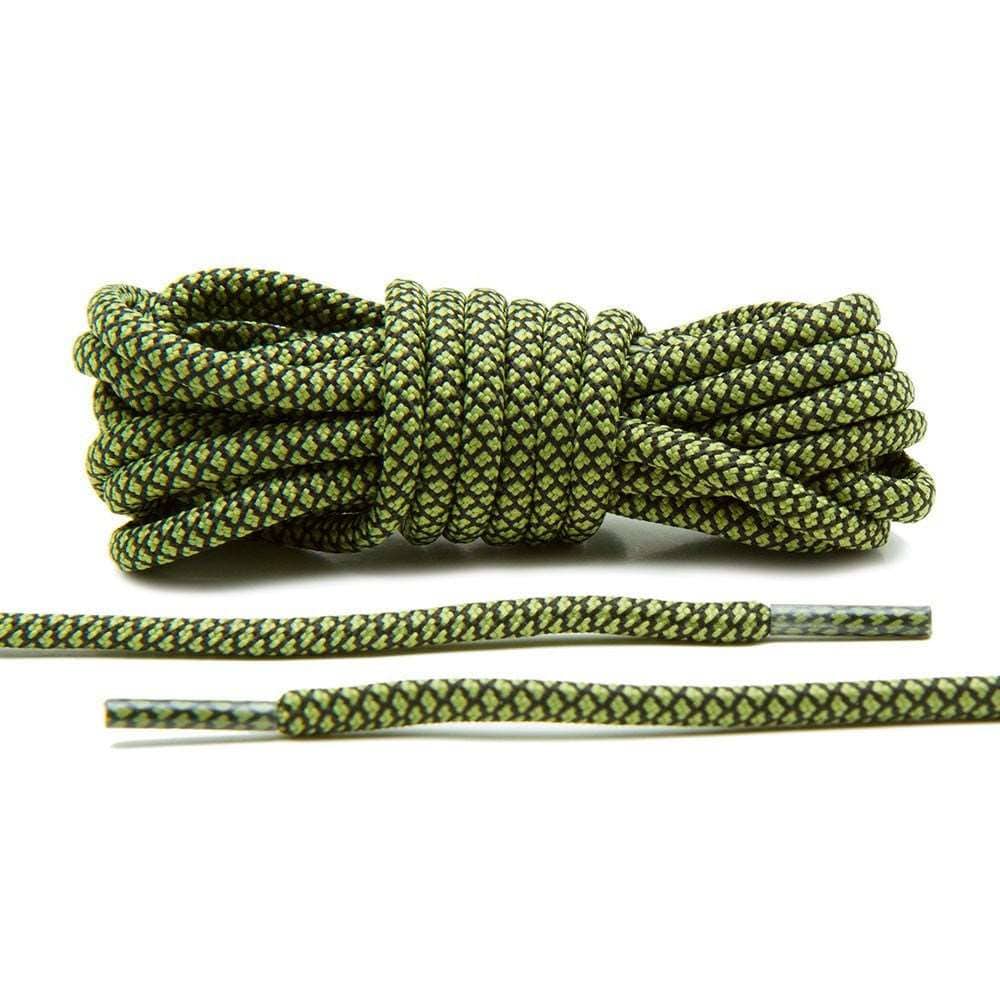 Olive/Black Rope Laces | Shoe Laces – Angelus Shoe Polish