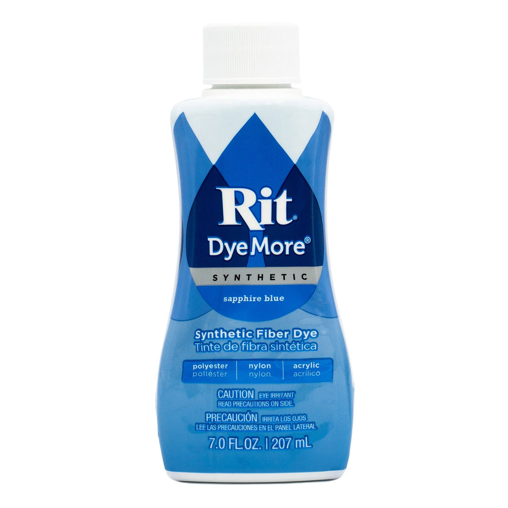 Rit DyeMore Synthetic Fiber Dye - Sapphire Blue | Fabric Dye – Angelus ...