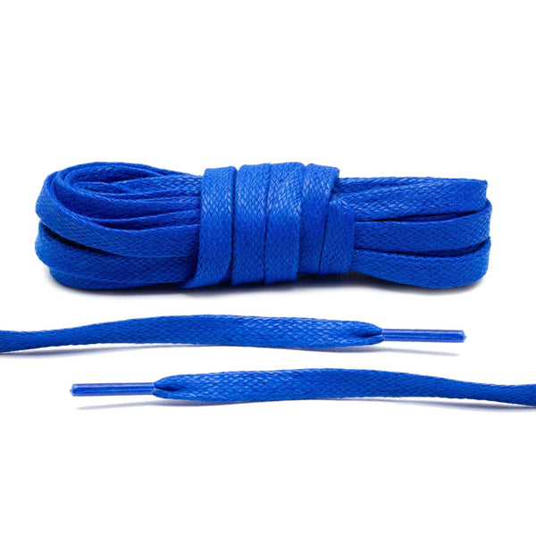 Royal Blue Waxed Shoe Laces | Shoe Laces – Angelus Shoe Polish