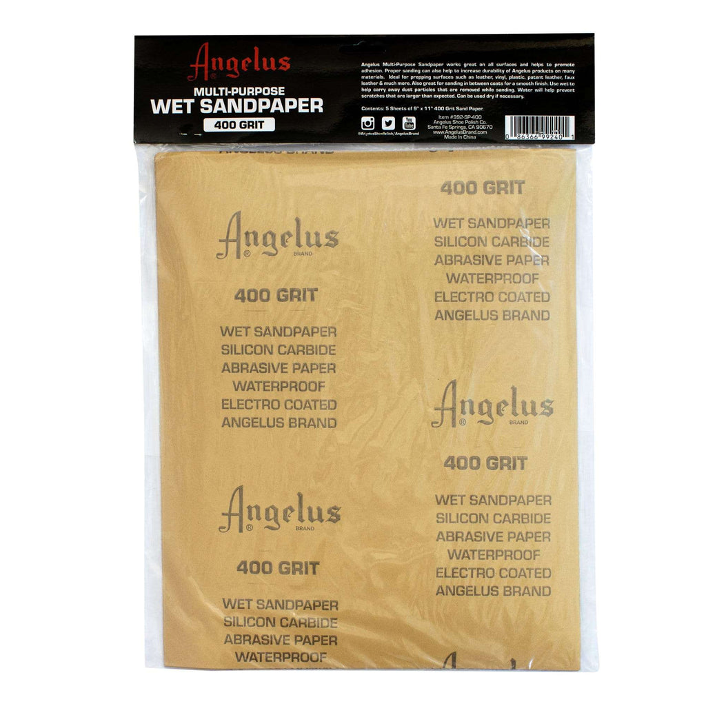9"x11" Multi-Purpose Wet Sandpaper | Paint Supply – Angelus Shoe Polish