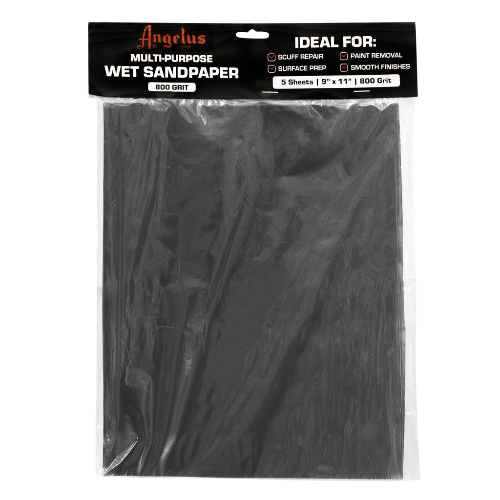 9"x11" Multi-Purpose Wet Sandpaper | Paint Supply – Angelus Shoe Polish
