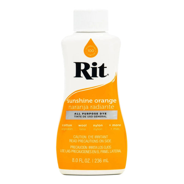RIT All-Purpose Dye - Sunshine Orange – Angelus Shoe Polish